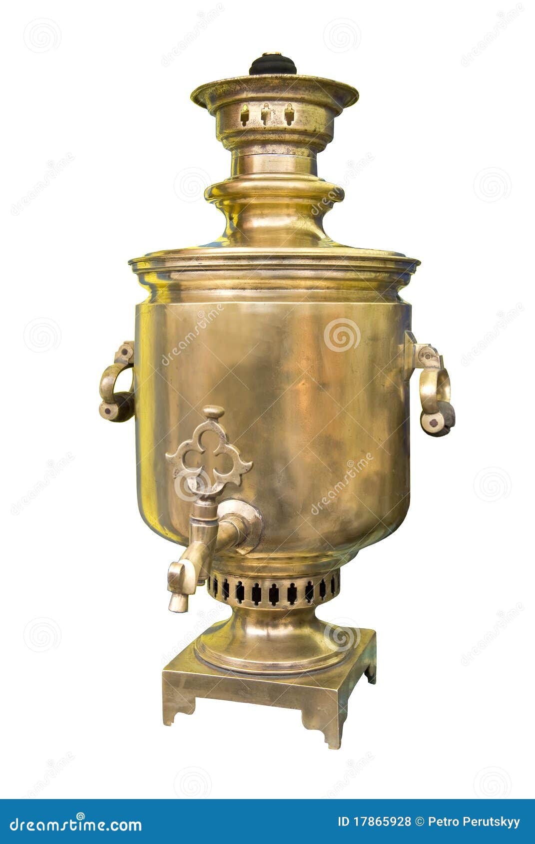 Old tea-urn stock photo. Image of single, russian, brass - 17865928