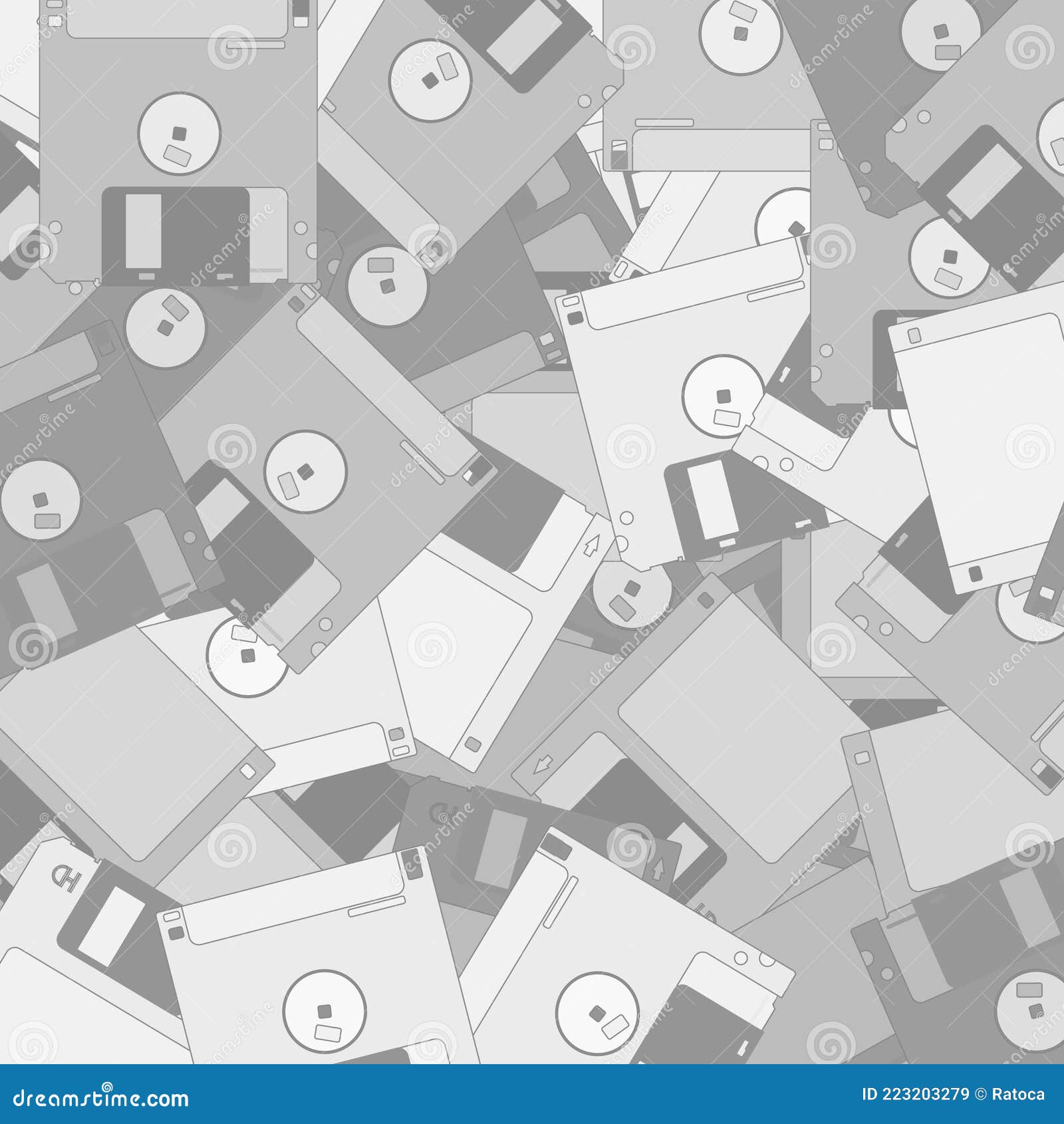 Old tech decoration style stock vector. Illustration of hardware ...