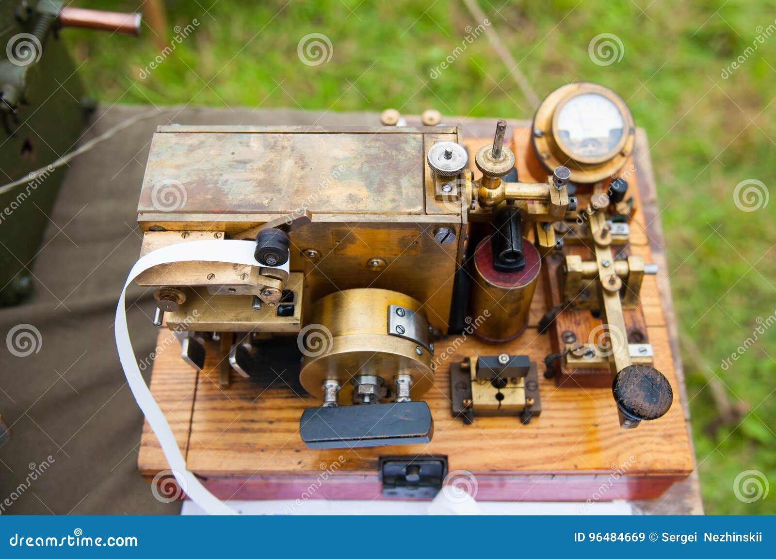Old telegraph stock image. Image of telecommunication - 96484669