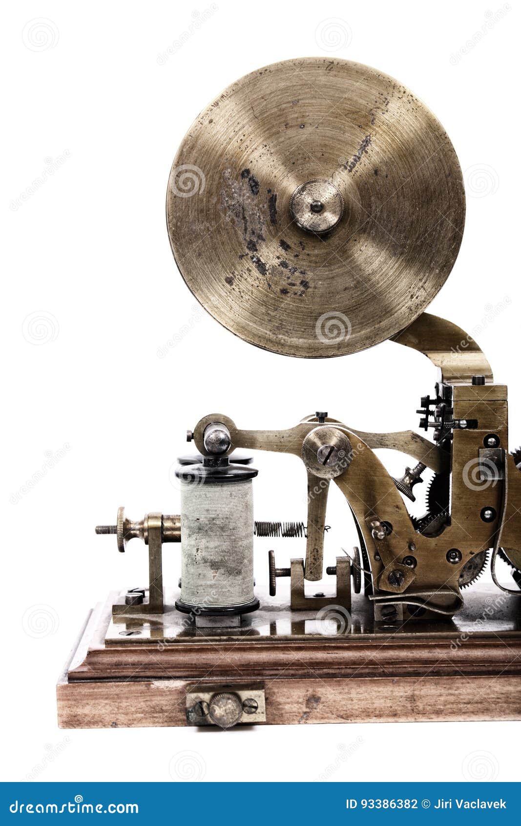 Old telegraph machine stock photo. Image of history, ancient - 93386382