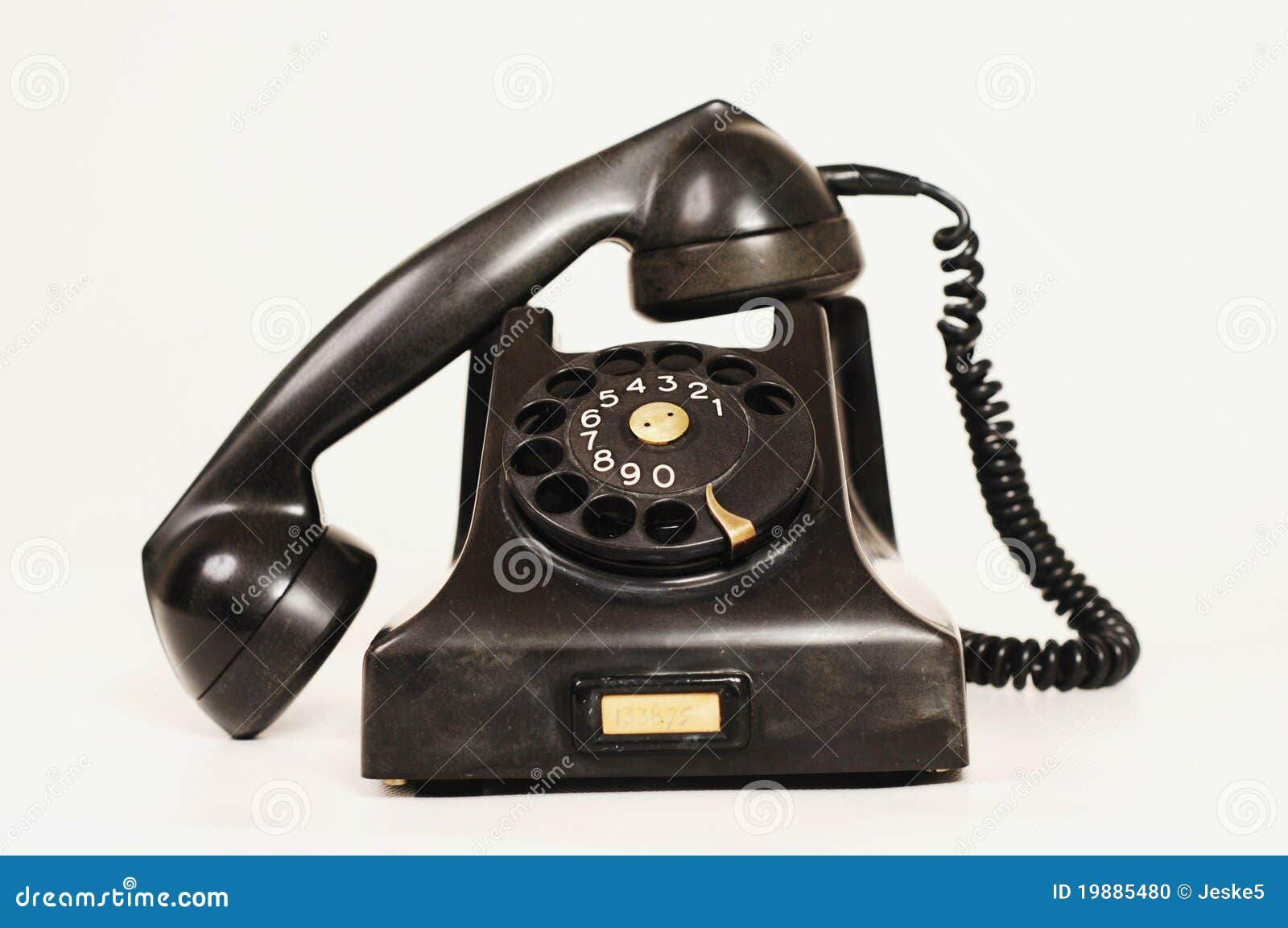 Old telephone stock photo. Image of communicating, numbers - 19885480