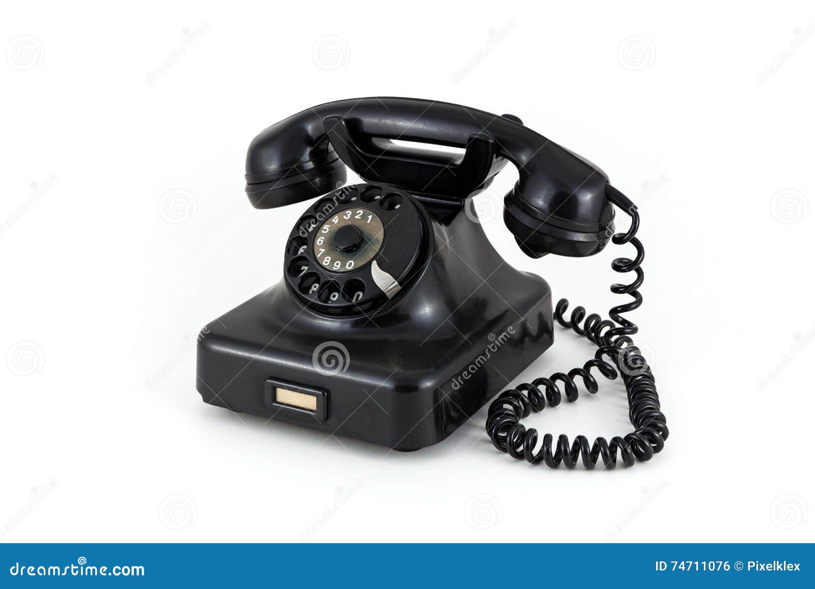 Old telephone stock photo. Image of background, handset - 74711076
