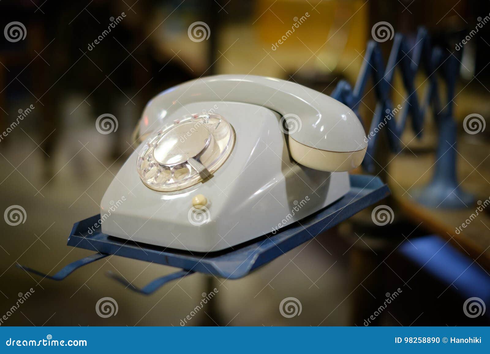 Old Telephone, Phone with Dial Plate - Retro Objects Stock Photo ...
