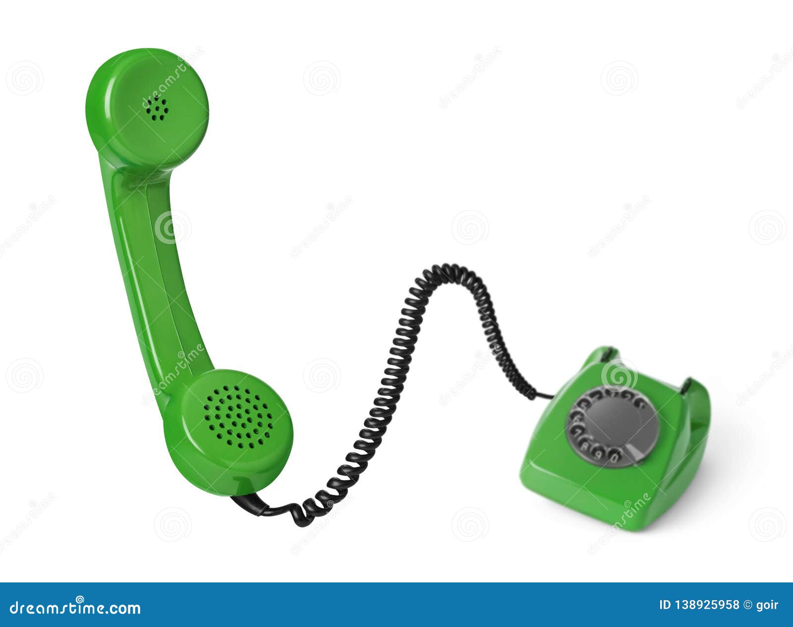 Old telephone receiver stock photo. Image of analog - 138925958