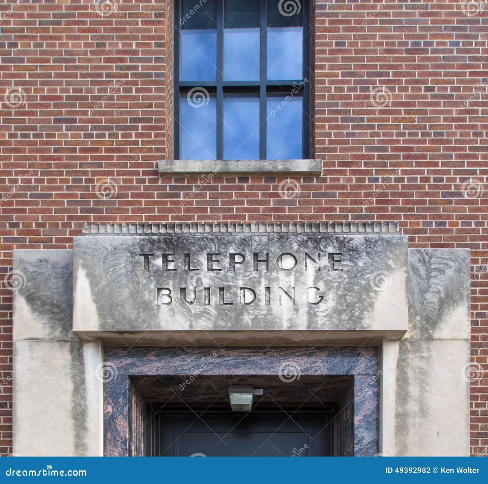 Old Telephone Sign stock photo. Image of texture, communication - 49392982