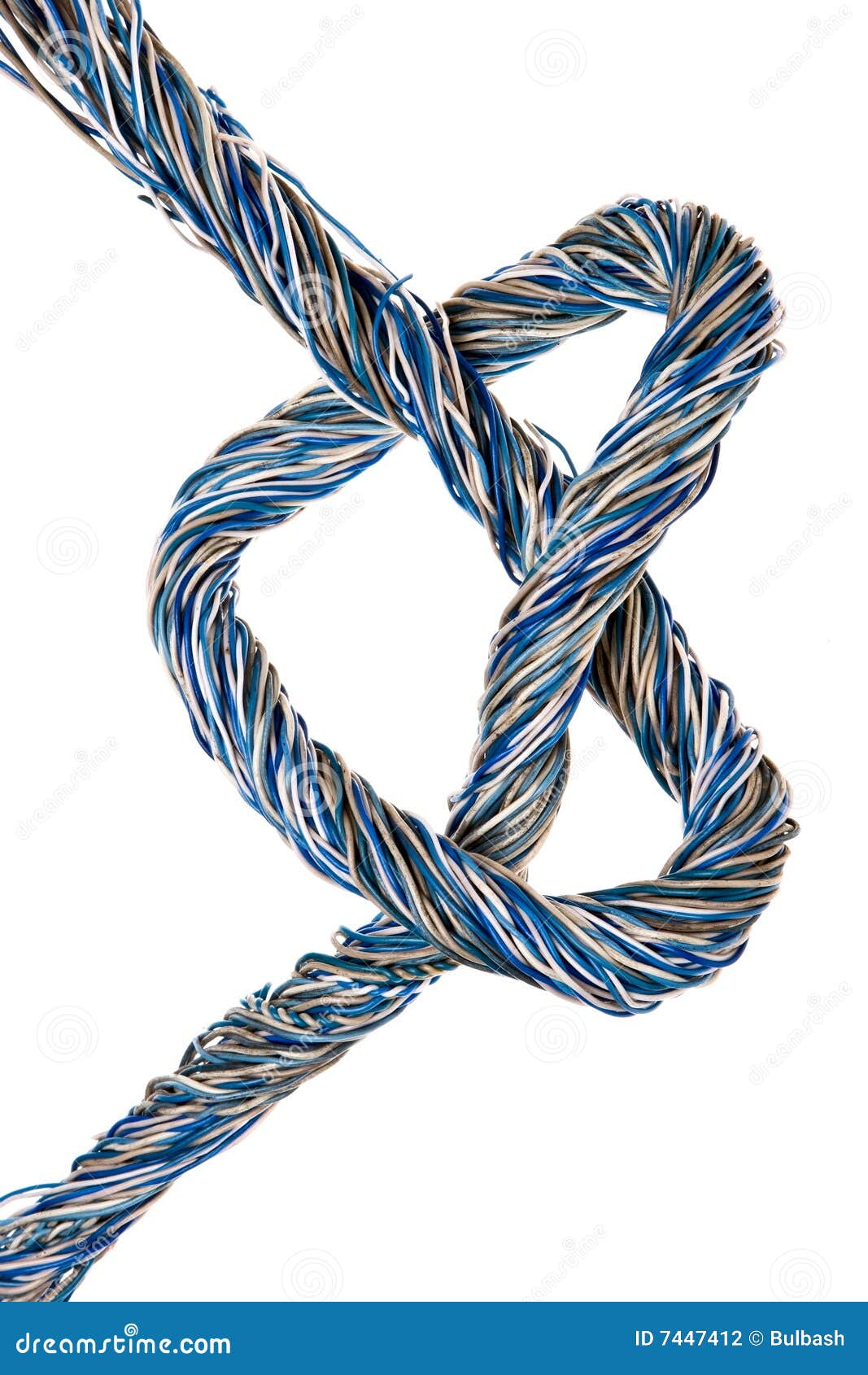 Old Telephone Wires.Isolated. Stock Photo - Image of blue, electrical ...