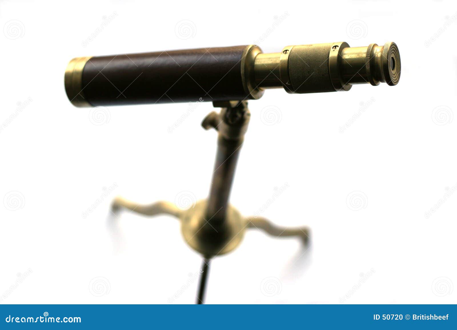 Old telescope stock photo. Image of scope, enlarge, searching - 50720