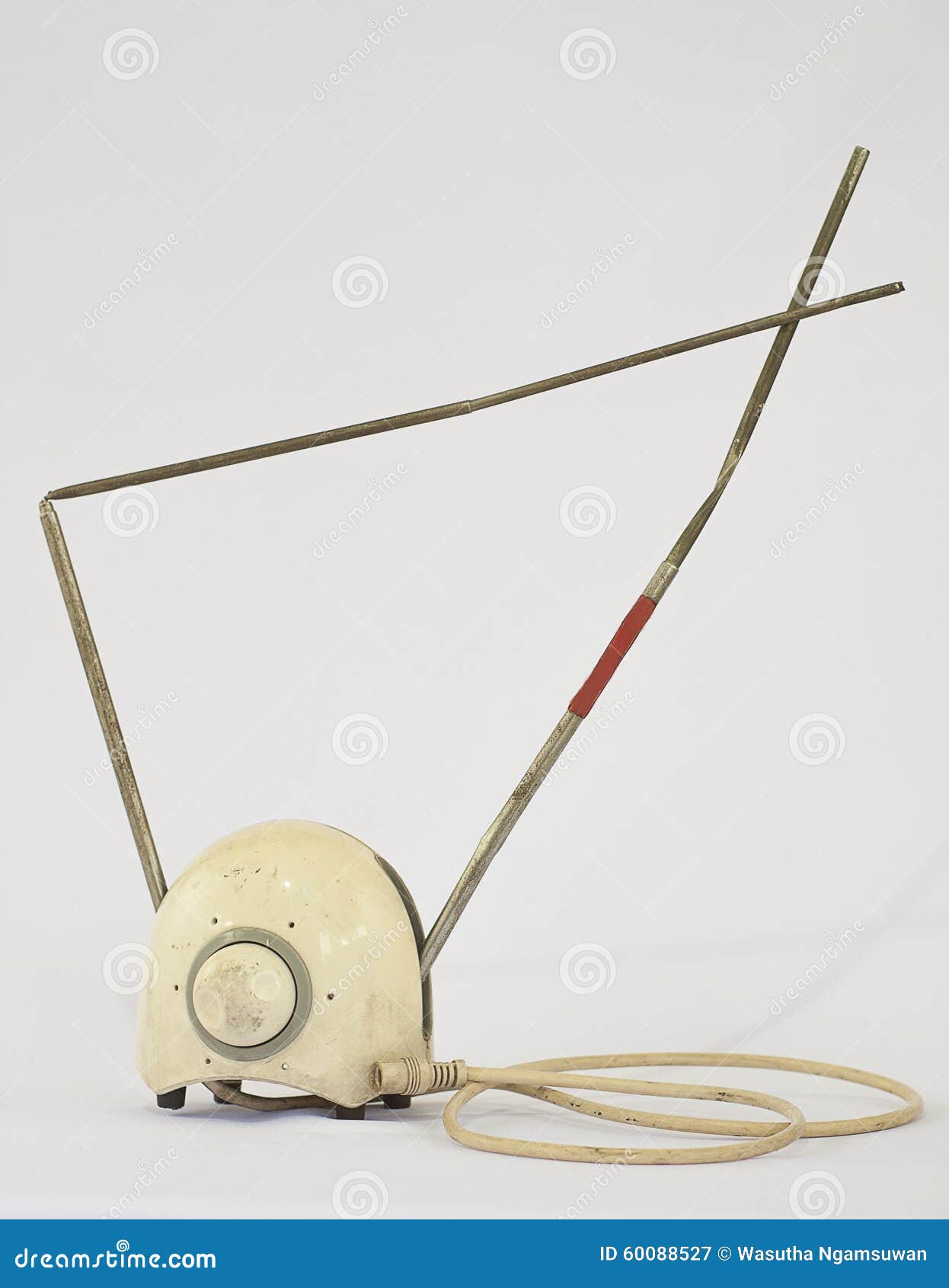 TV Antenna For Older Generation TVs With Spare Plugs Stock Image ...