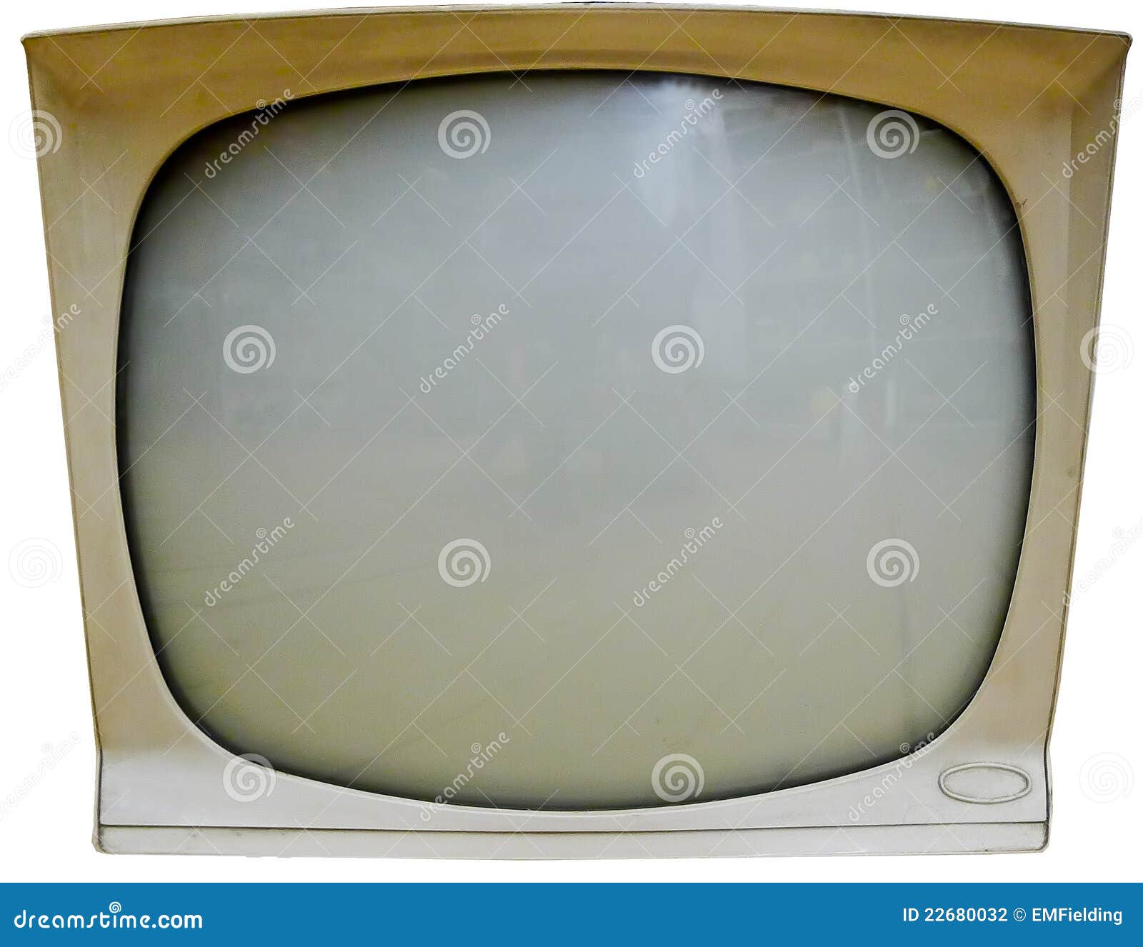 Old Television Screen Isolated Stock Photo - Image of future, fashions ...