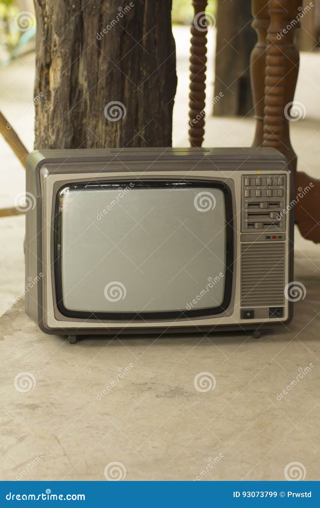 Old television, Tv classic stock image. Image of scratched - 93073799