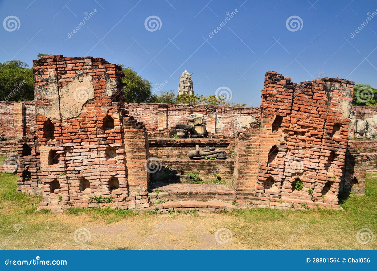 Old temple stock photo. Image of temple, travel, wall - 28801564
