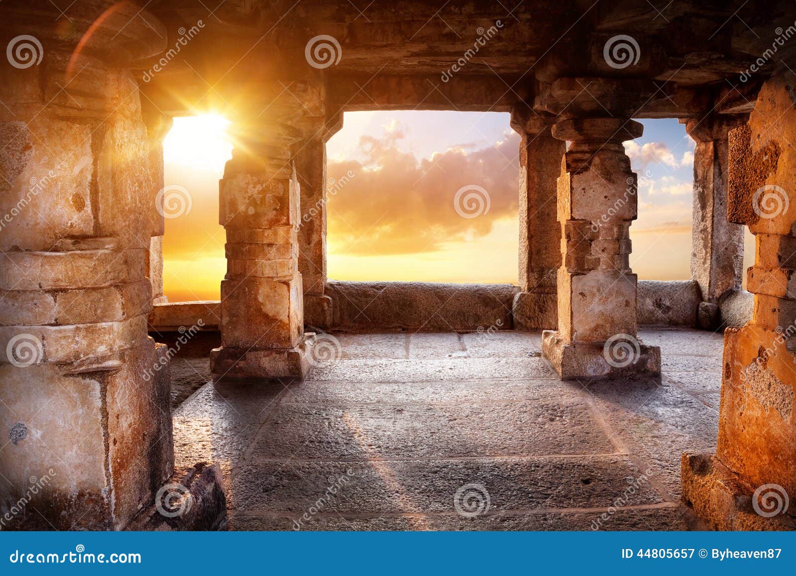 Old temple in India stock image. Image of ancient, indian - 44805657