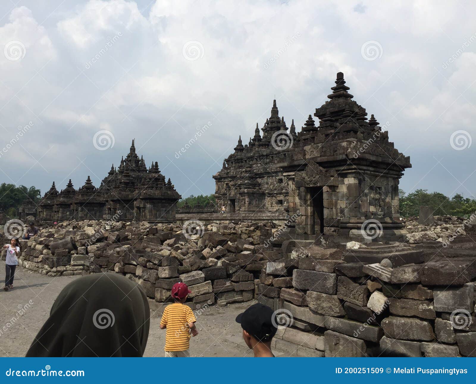 Candi Kalasan editorial stock image. Image of kalasan - 200251509