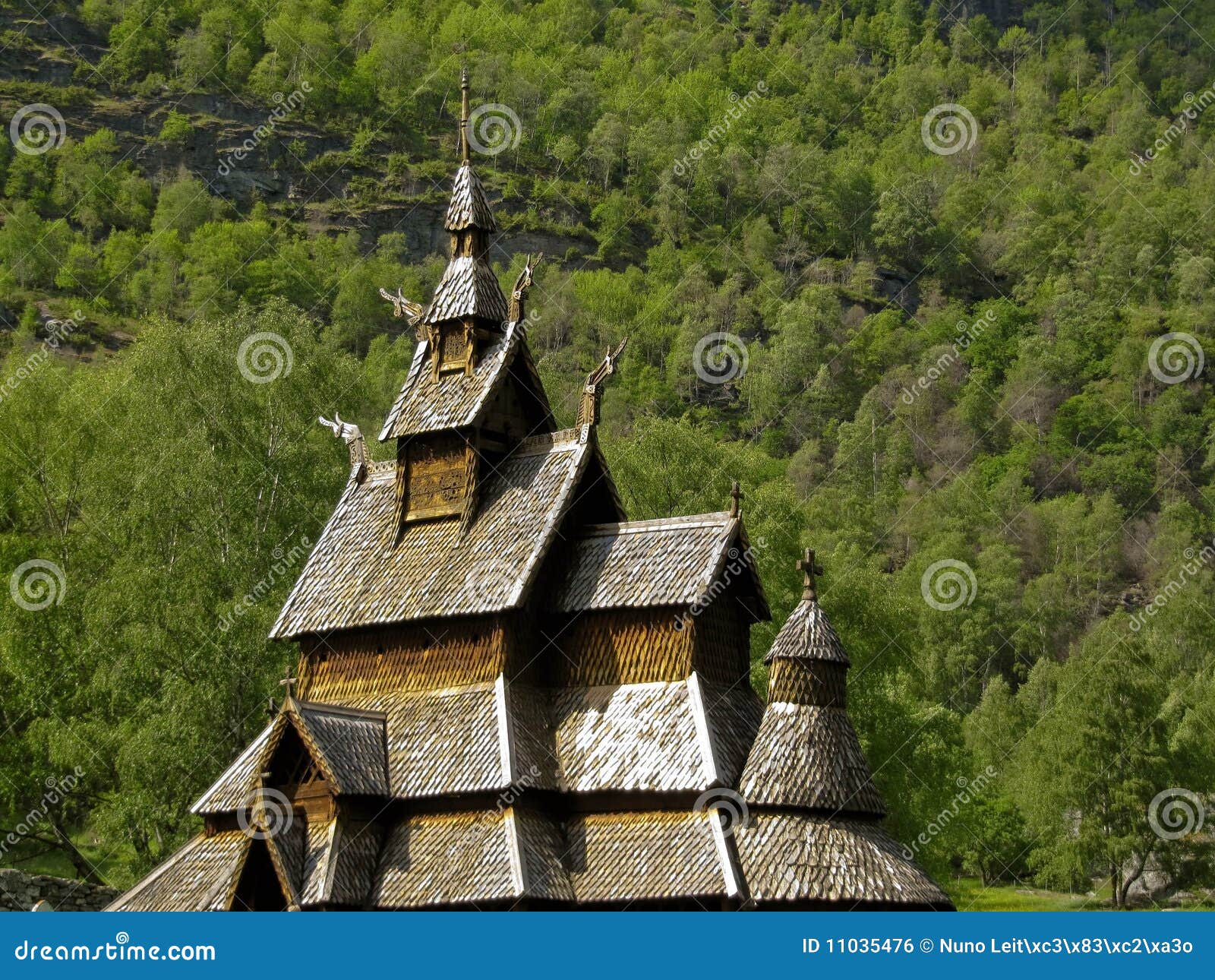 Old temple norway bourgund stock photo. Image of church - 11035476