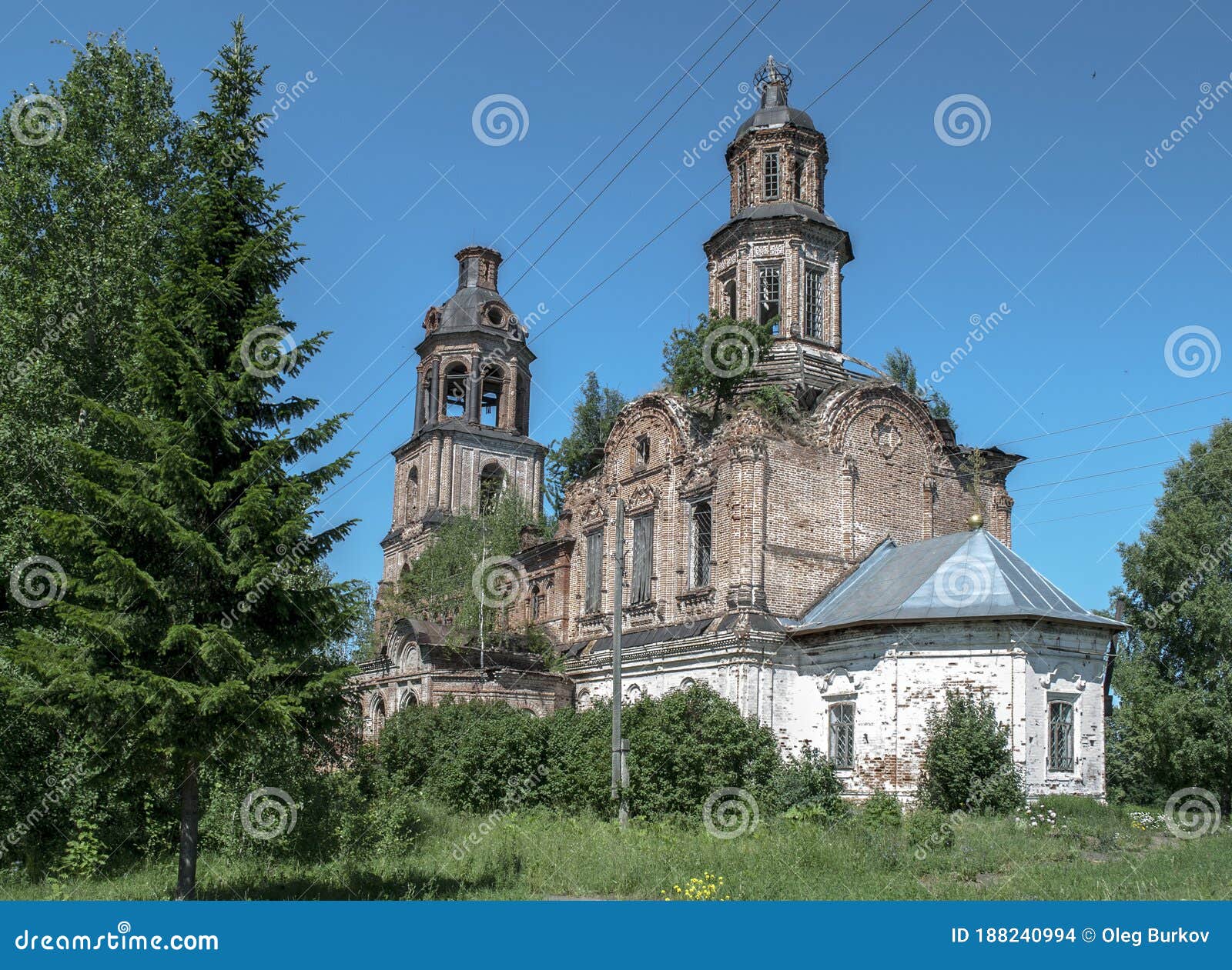 An Old Temple Overgrown with Greenery Stock Photo - Image of christmas ...