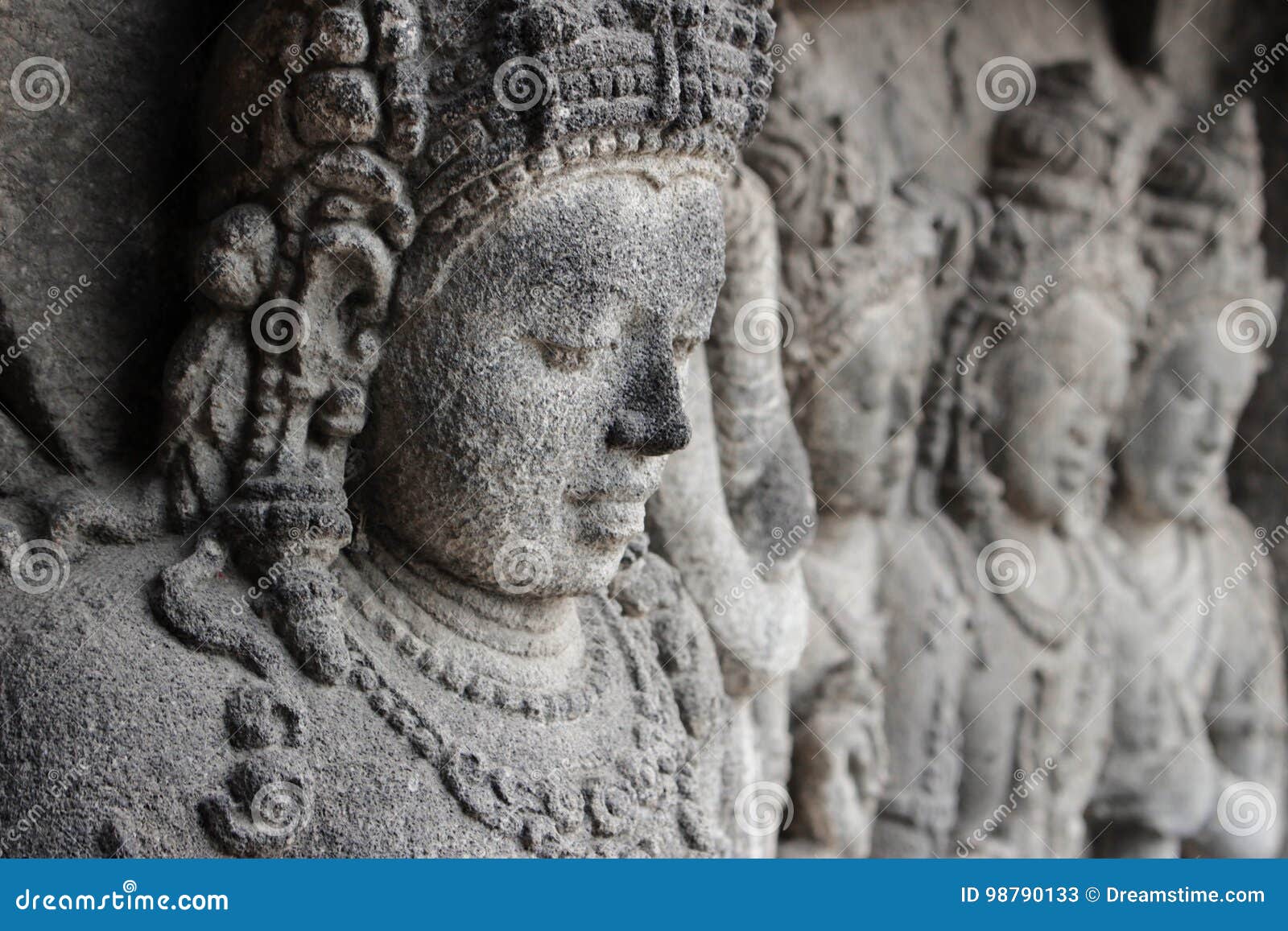 Old Temple stock image. Image of ancient, hindu, indonesia - 98790133