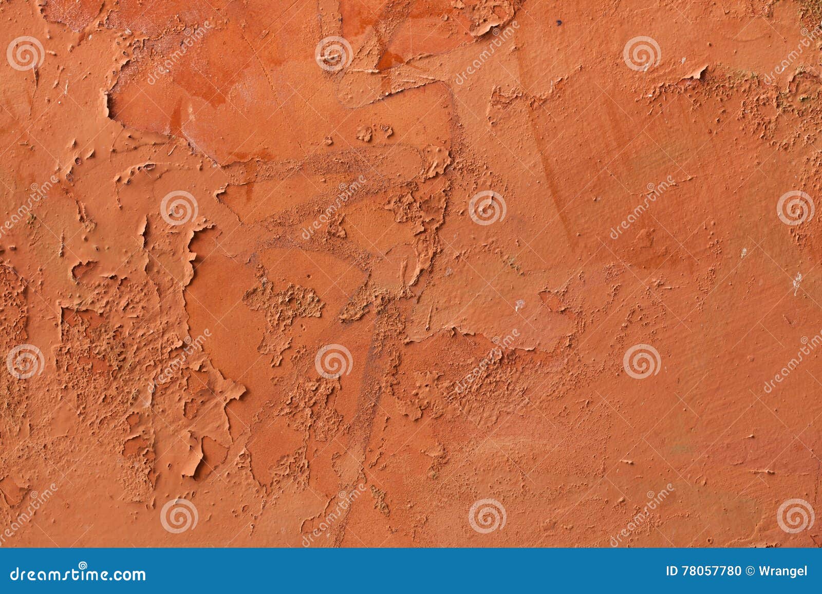 Terracotta Painted Stucco Wall. Background Texture Royalty-Free Stock ...