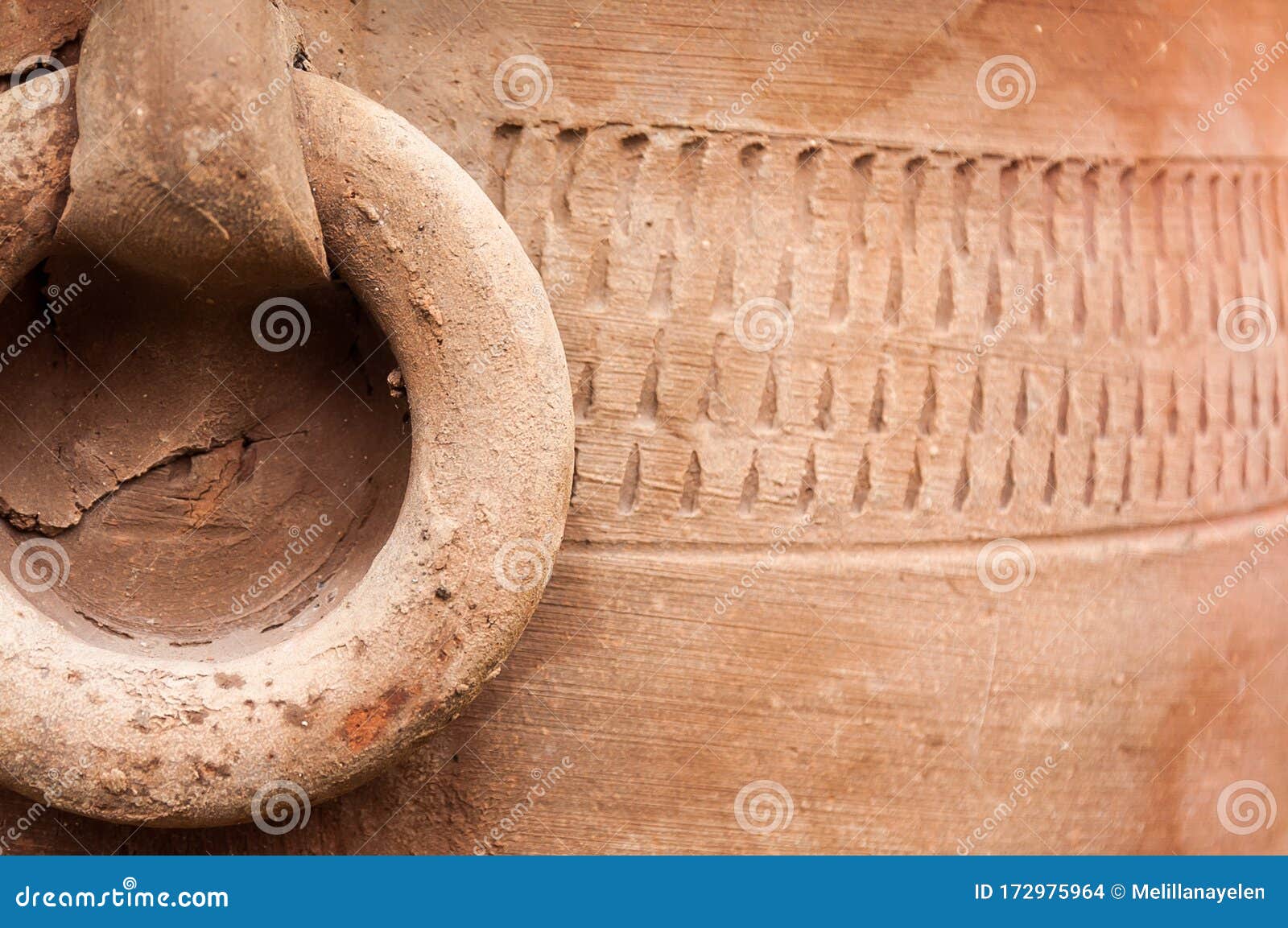 Old Terracotta texture. stock photo. Image of vintage - 172975964