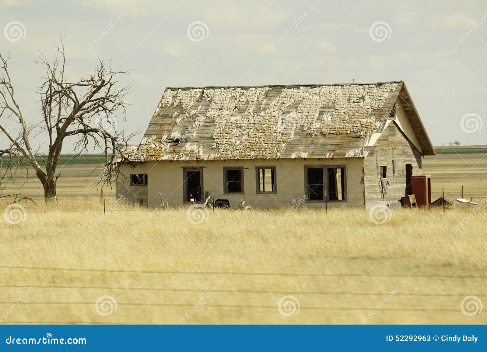 Old Texas ranch house. stock image. Image of farm, house - 52292963