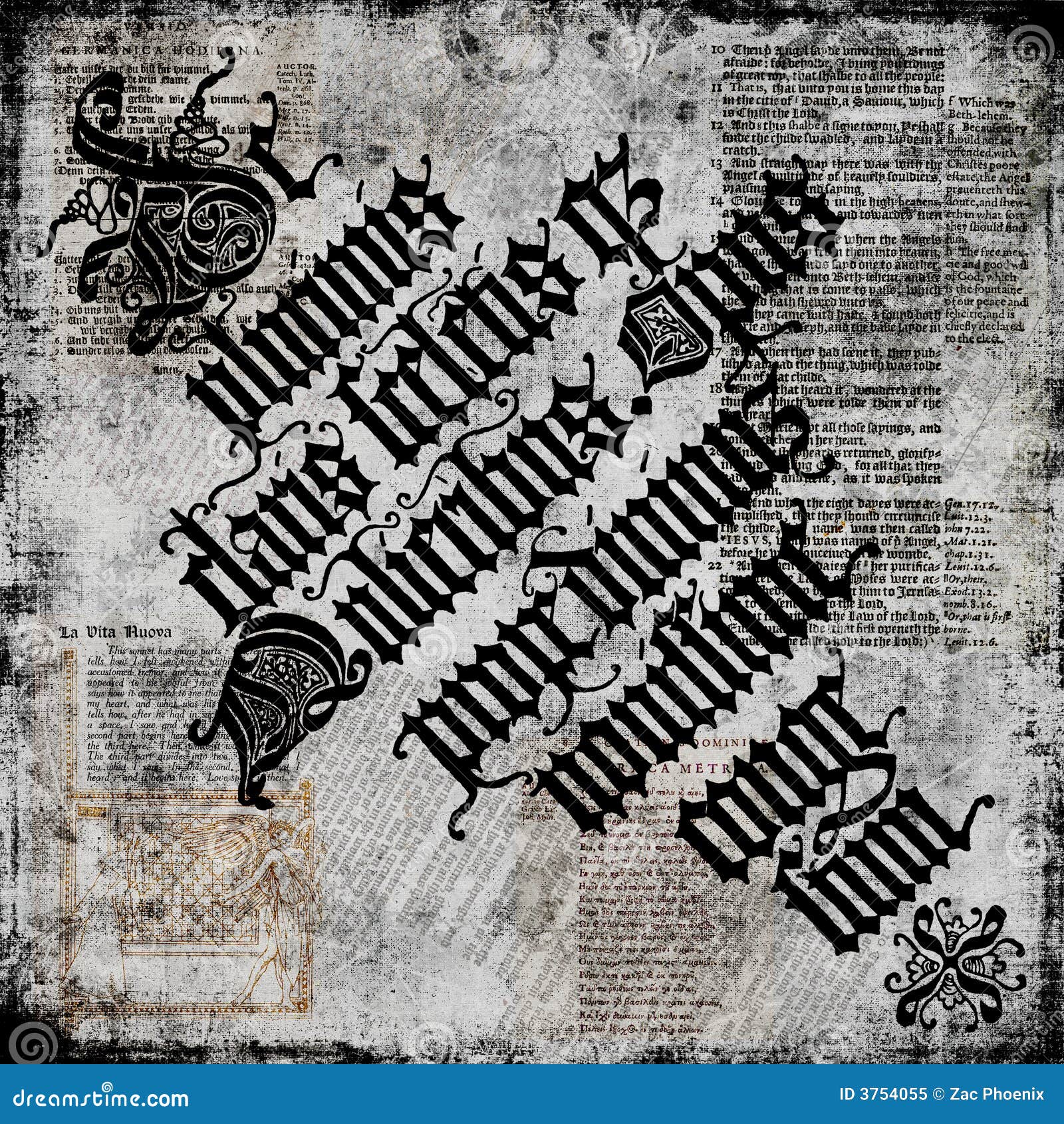 Old Text Parchment 2 - Grungy Background Stock Image - Image of burn ...