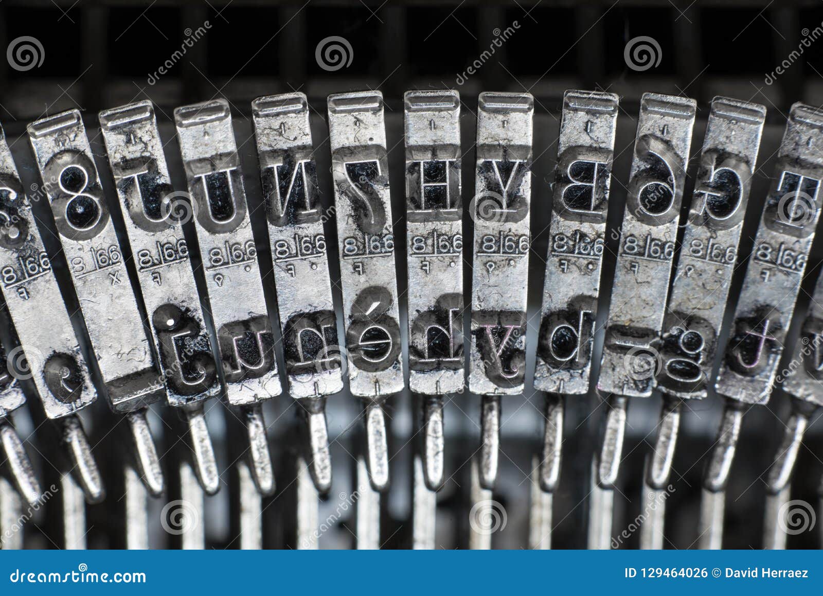 Old Text Typing Typewriter Letter Typebar Royalty-Free Stock Image ...