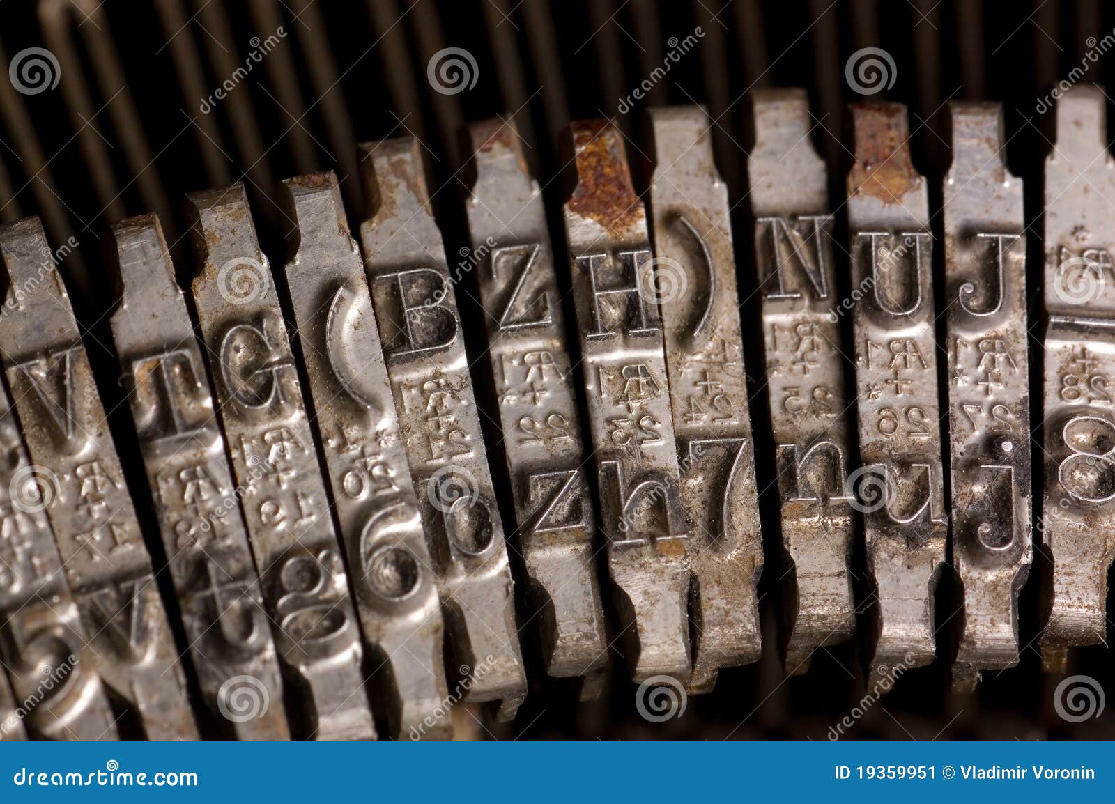 Old Text Typing Typewriter Letter Typebar Royalty-Free Stock Image ...