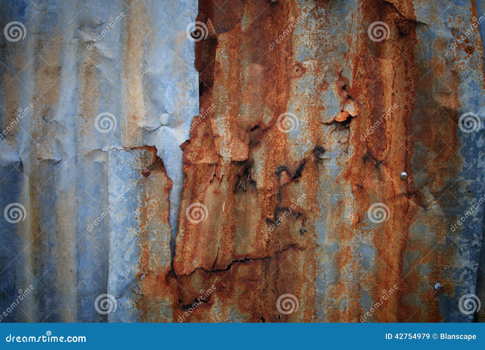 Rusty Zinc Sheets Texture Royalty-Free Stock Image | CartoonDealer.com ...