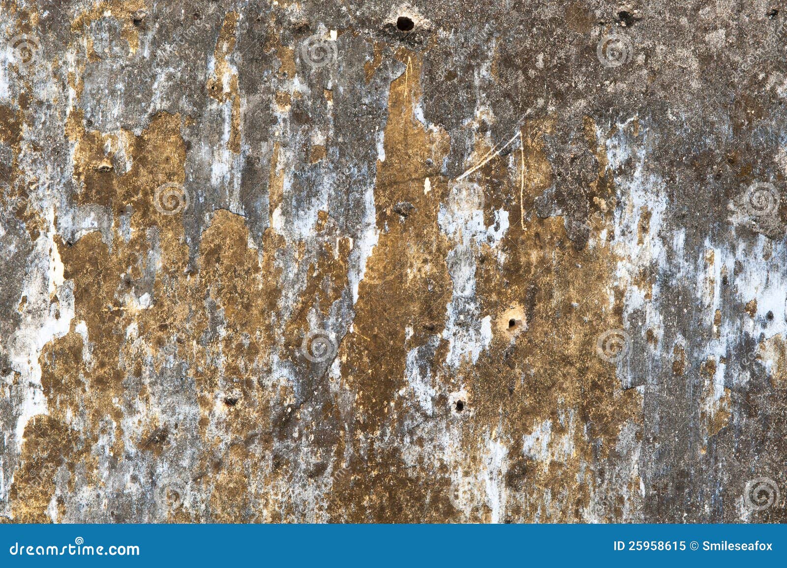 Old Textured Abandoned Spotted Wall Stock Image - Image of mold, finish ...
