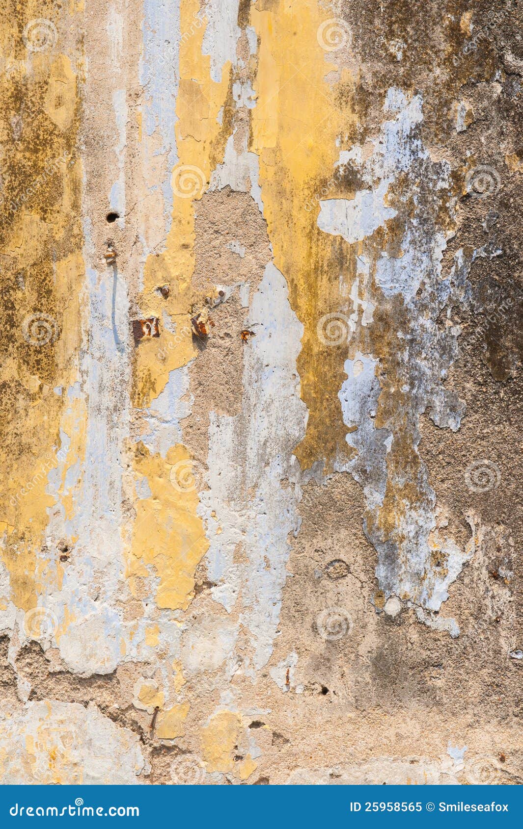 Old Textured Abandoned Wall Stock Image - Image of concrete, cracked ...