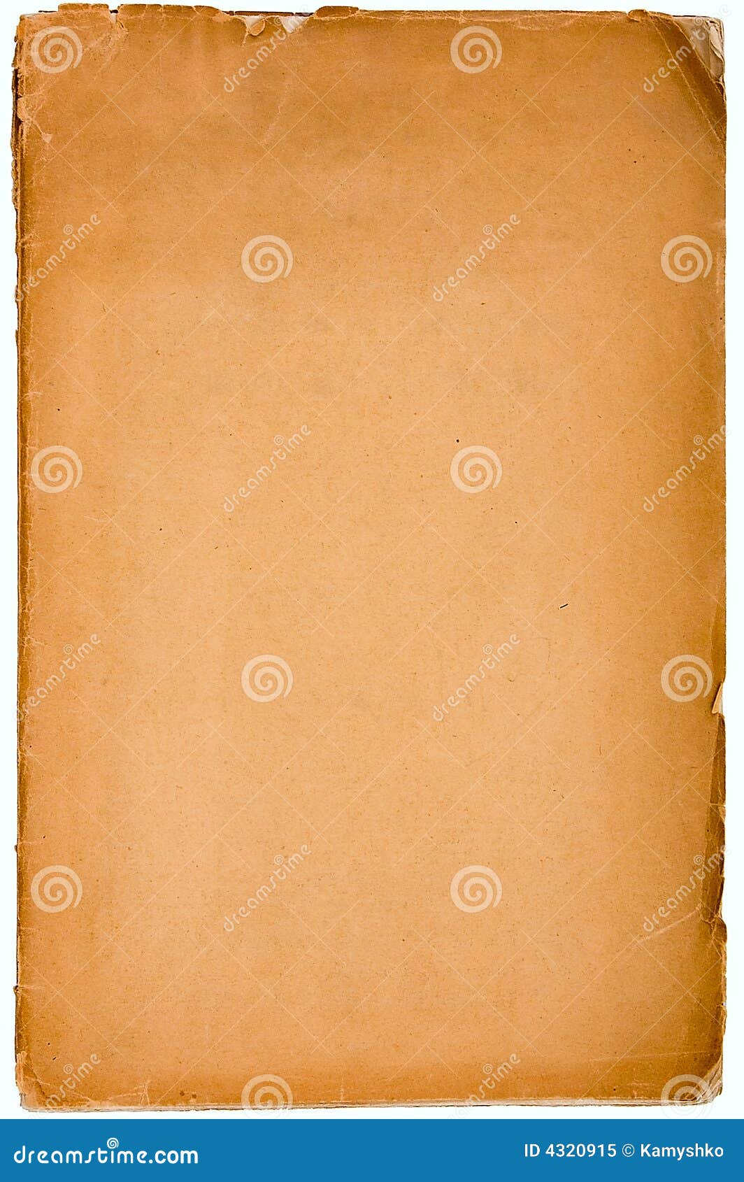 Old Textured Paper with Decrepit Edge. Stock Image - Image of aging ...