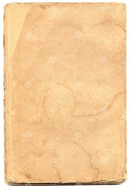 Old Textured Paper with Decrepit Edge. Stock Image - Image of brown ...