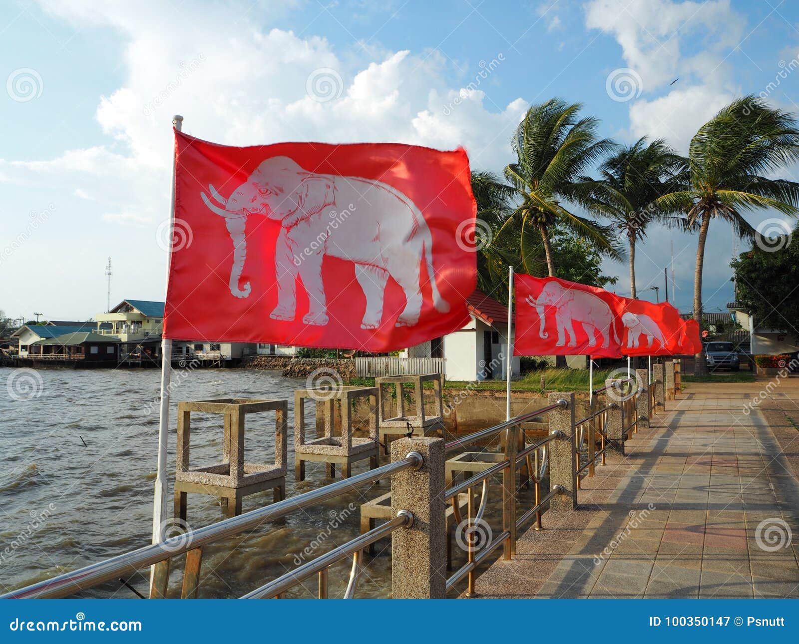 Old Thai flag stock image. Image of symbolic, line, thai - 100350147