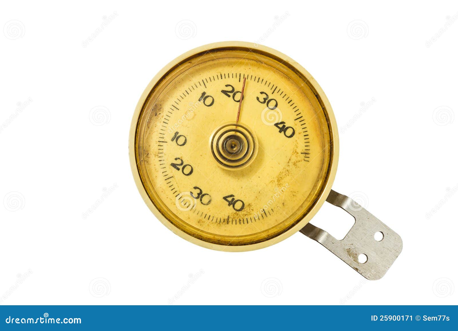 Old thermometer stock image. Image of weather, thermometer - 25900171