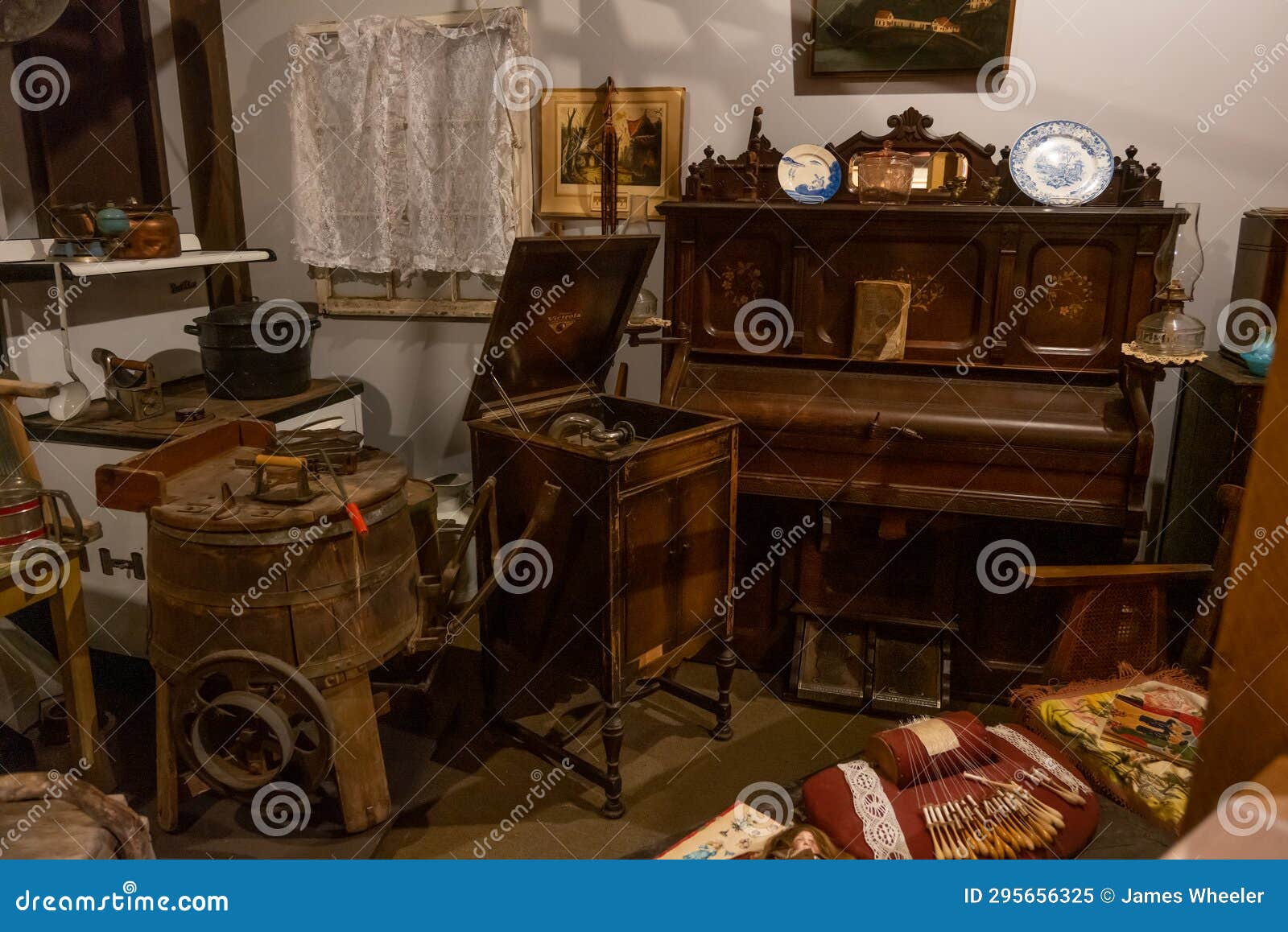 Old Things in the Port Hardy Museum Stock Image - Image of design ...