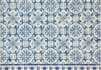 Old tiles stock image. Image of blue, ceramic, abstract - 939211