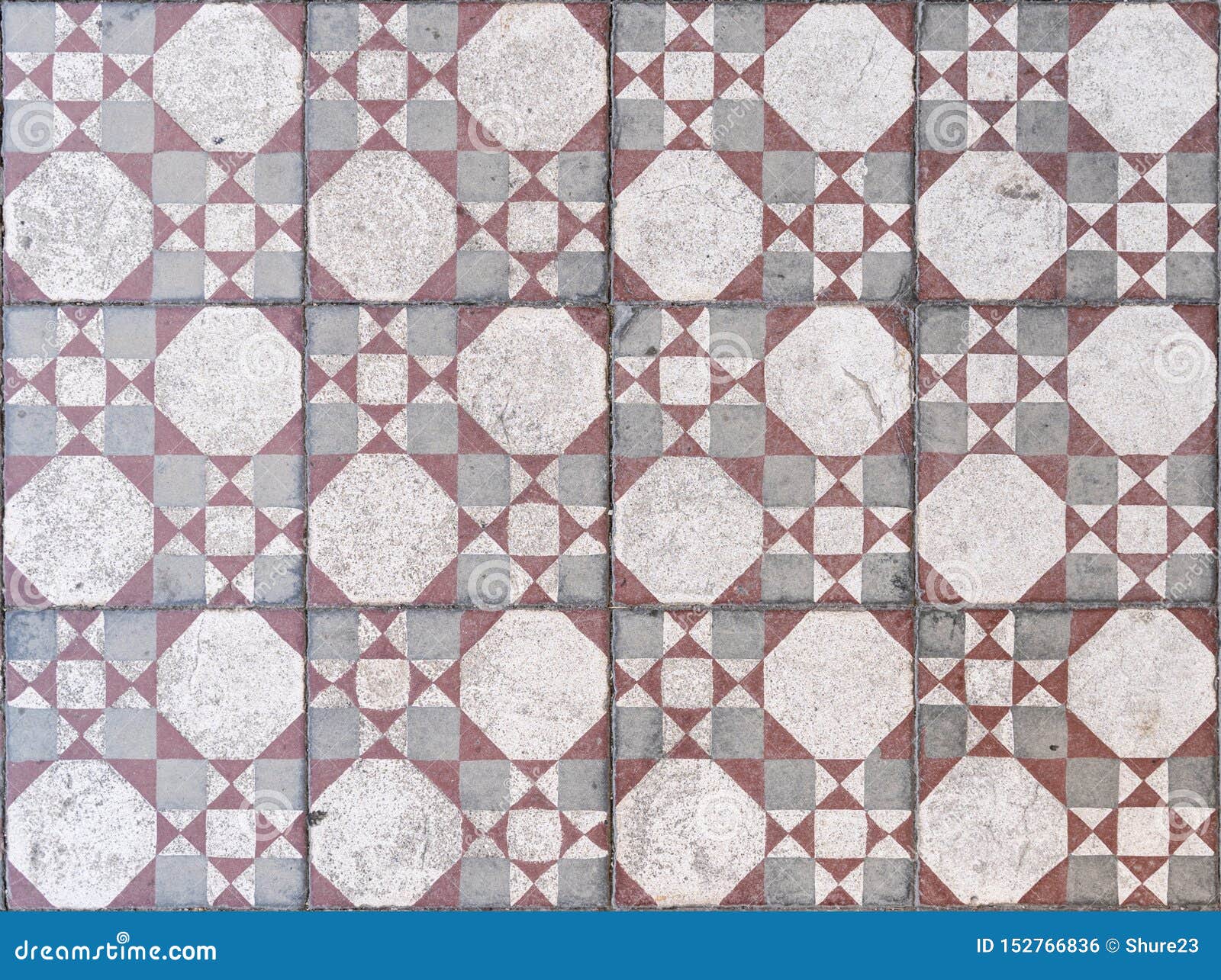 Old Tiles in Greek Orthodox Style Pattern Stock Illustration ...