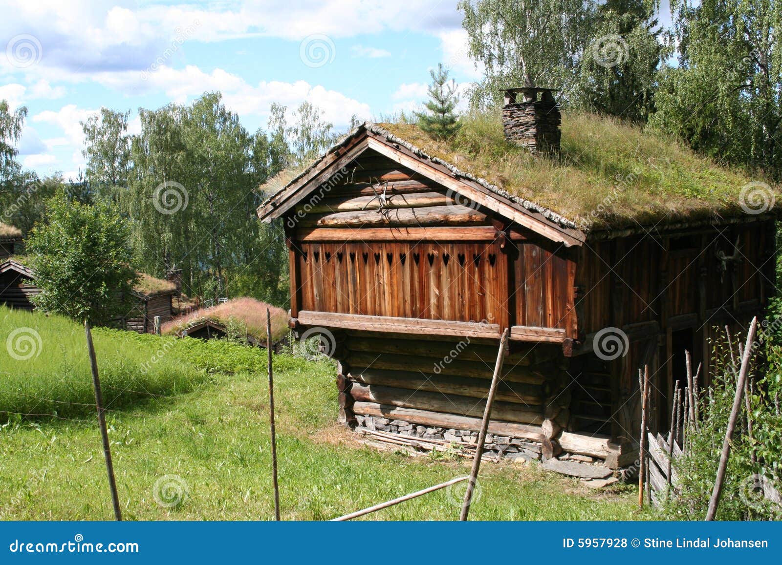 Old time building stock photo. Image of ancient, lillehammer - 5957928