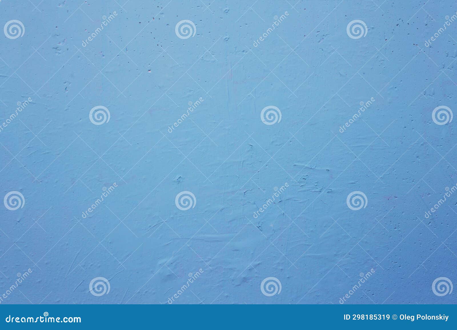 Old, Time-damaged Blue Paint on the Wall. Stock Image - Image of ...