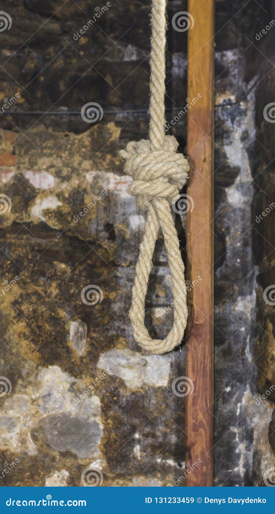 Old Time Gallows stock image. Image of knot, justice - 131233459