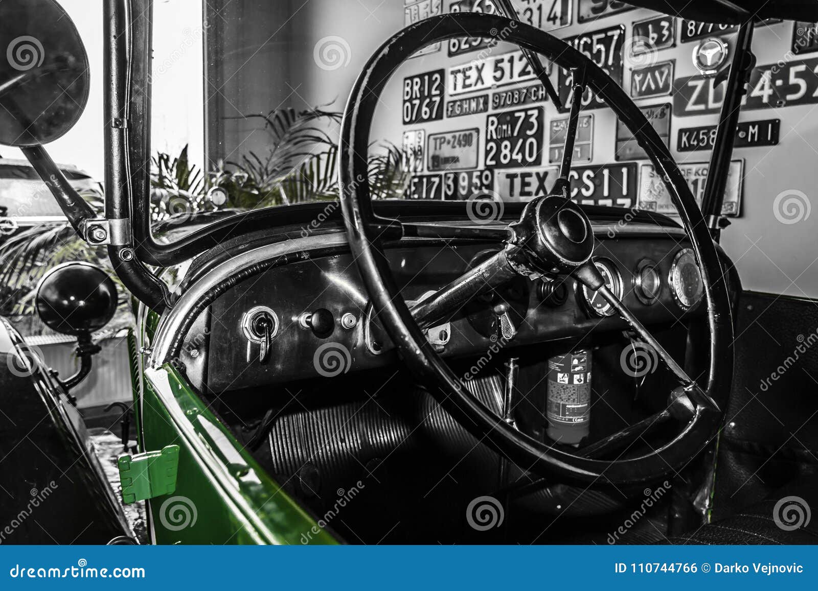Old timer in garage editorial photo. Image of bright - 110744766
