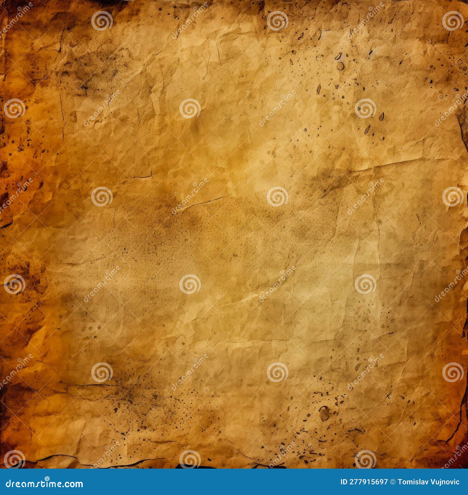 Old Timeworn Stained Paper Texture Stock Illustration - Illustration of ...