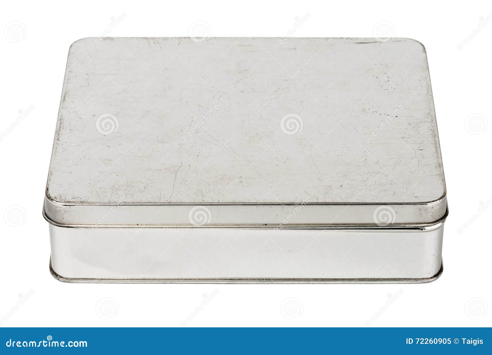Old tin box stock image. Image of present, ancient, deliver - 72260905