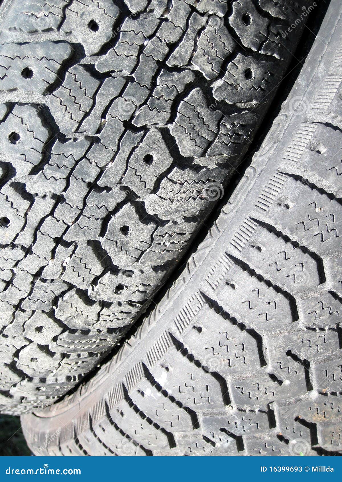 Old Tire Texture Stock Image | CartoonDealer.com #16399693