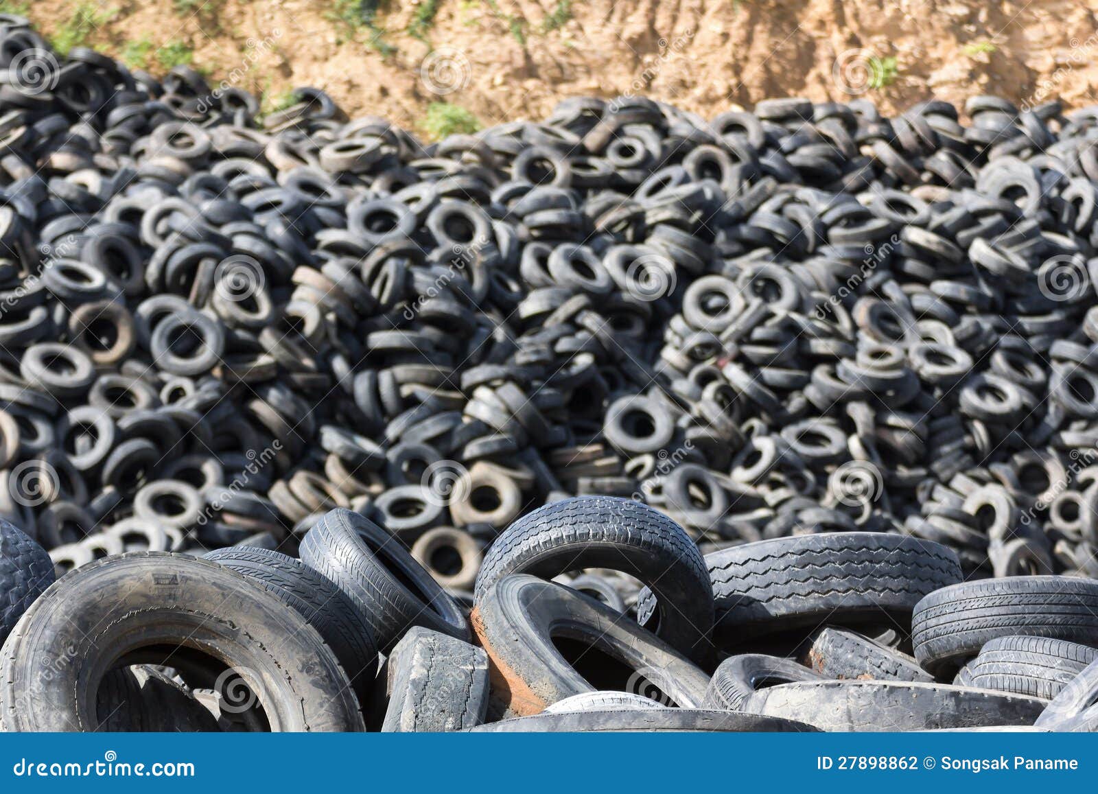 Old Tires heap stock photo. Image of junk, pollution - 27898862