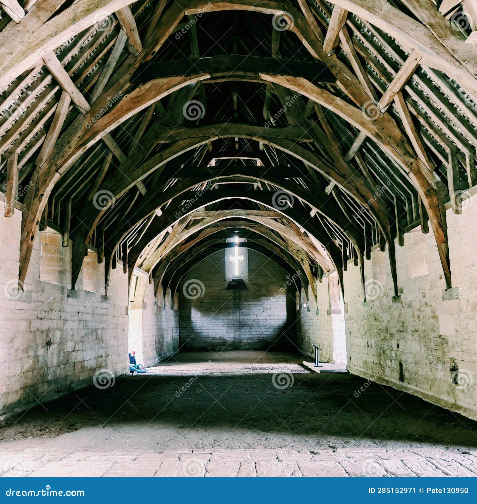 The Old Tithe Barn stock image. Image of barn, architecture - 285152971