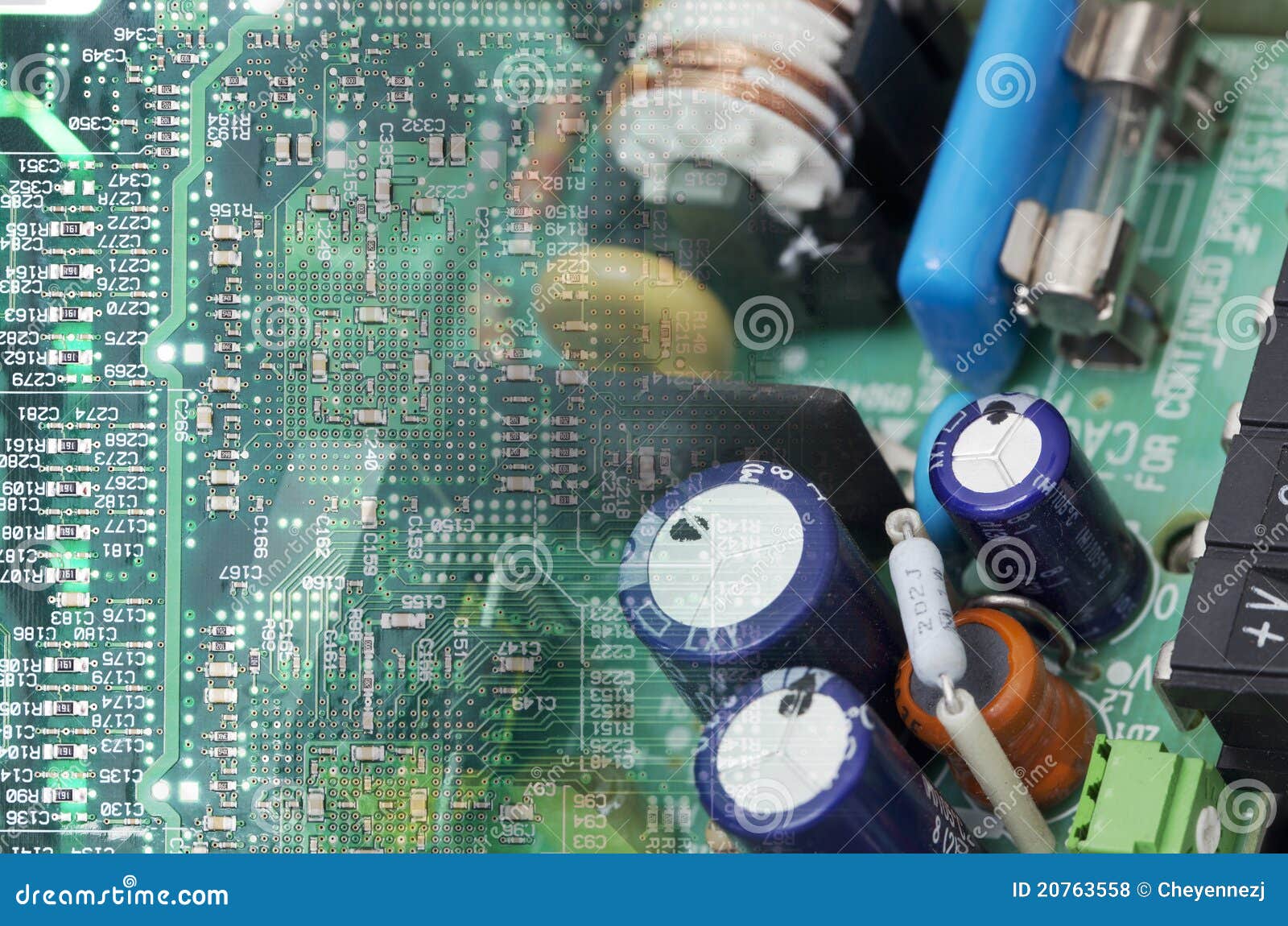 Old to new electronics stock photo. Image of technology - 20763558
