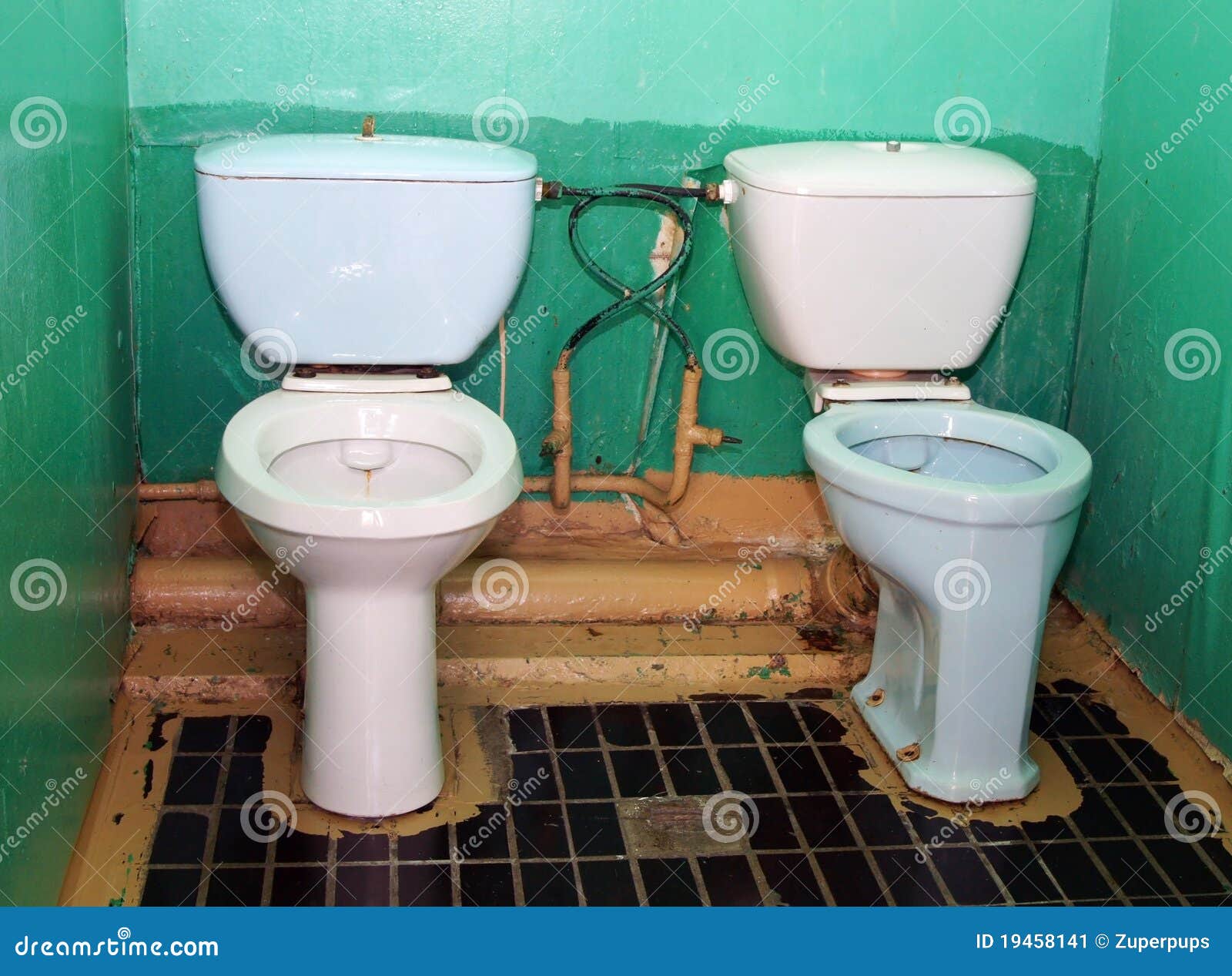 Old toilet stock image. Image of clean, modern, abandoned - 19458141