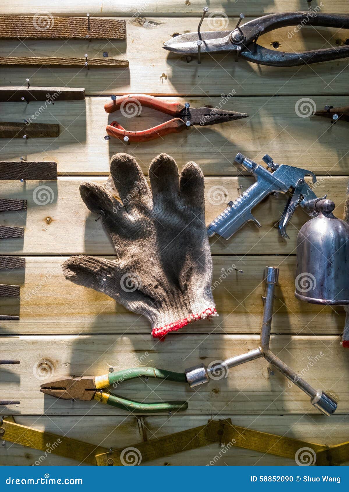 Old tools stock photo. Image of carpenter, industry, antique - 58852090