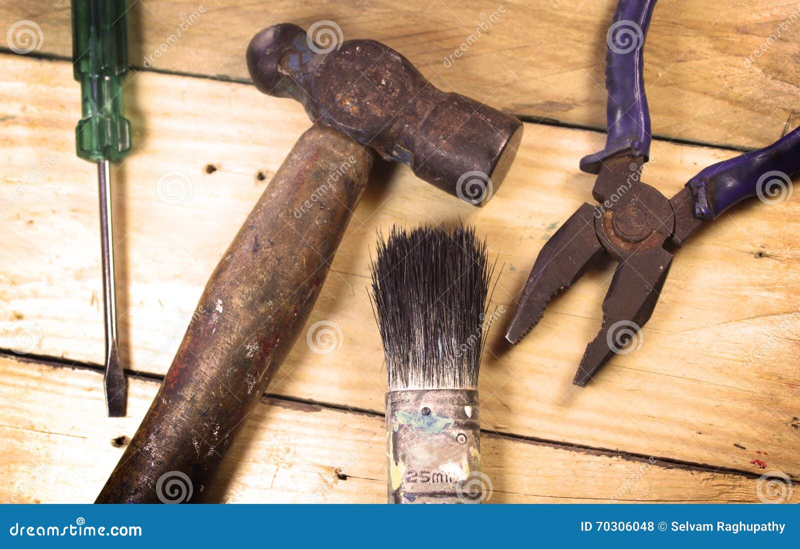 Old Tools stock photo. Image of dusty, dirty, home, industry - 70306048