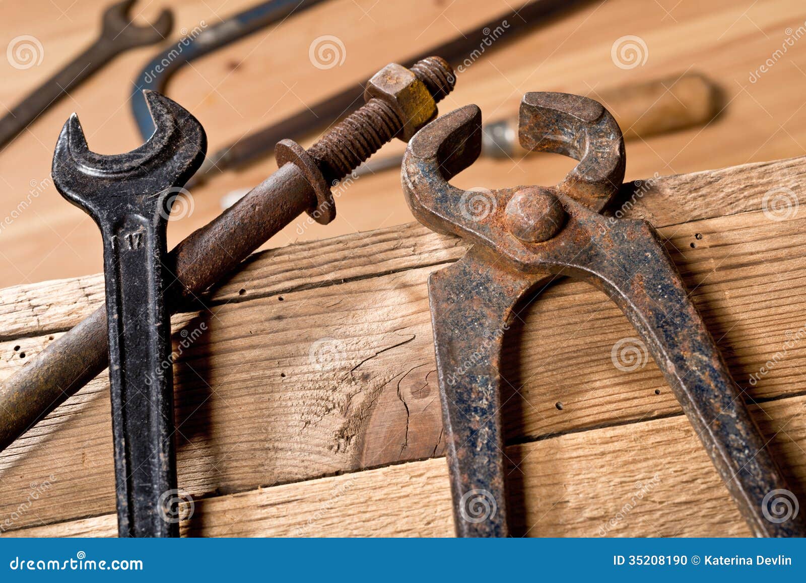 Old tools stock photo. Image of shooting, craft, cutters - 35208190